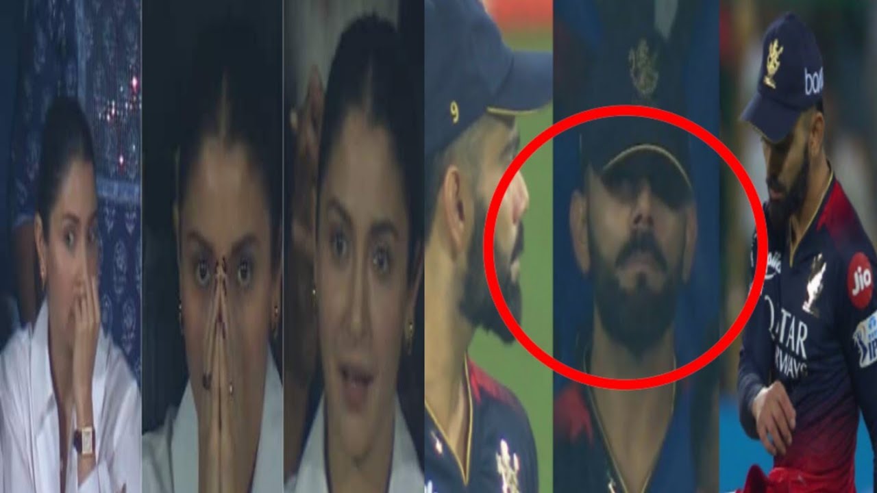 Virat Kohli and Anushka Sharma crying after Rcb knockout from Ipl 2023 ...