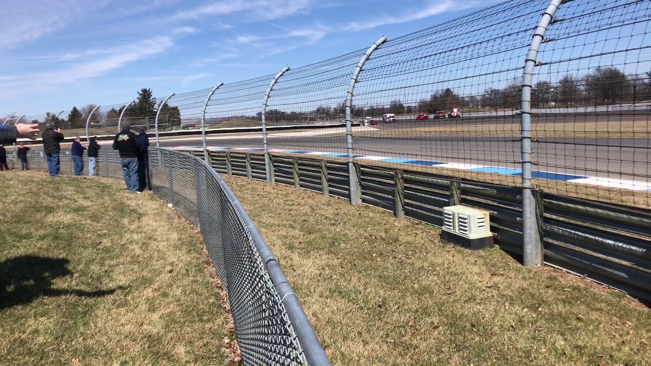 Test day at the Indianapolis Motor Speedway - YouTube