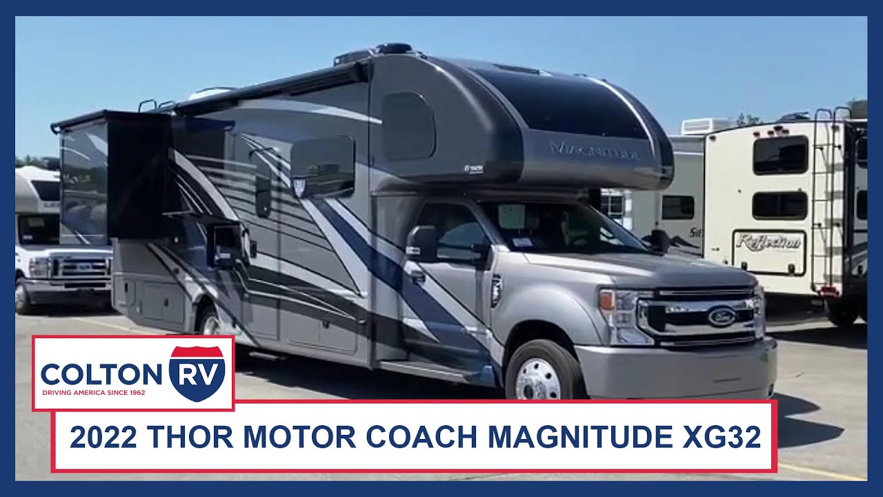 Quick Look 2022 Thor Motor Coach Magnitude XG32 Class C Motorhome - YouTube