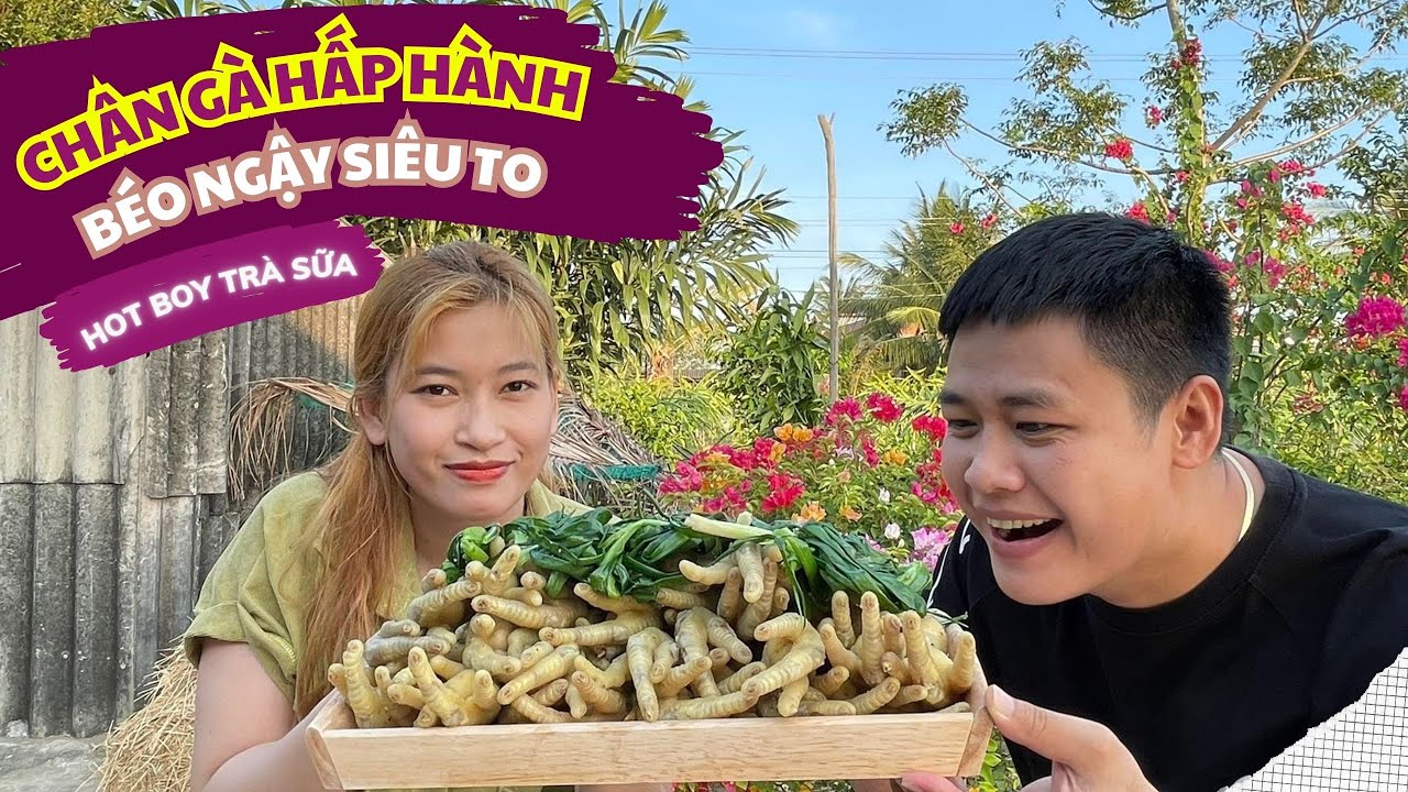 Ăn mừng Hương Cô Cô bán dê trúng mánh bằng măm chân gà siêu to | Hotboy ...