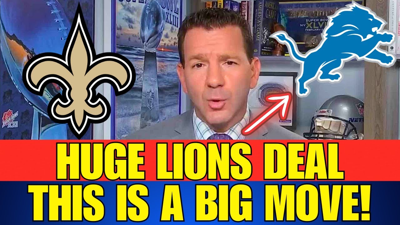 🚨URGENT! SAINTS PRO-BOWL HEADING TO LIONS! THIS IS A BIG MOVE IN THE ...