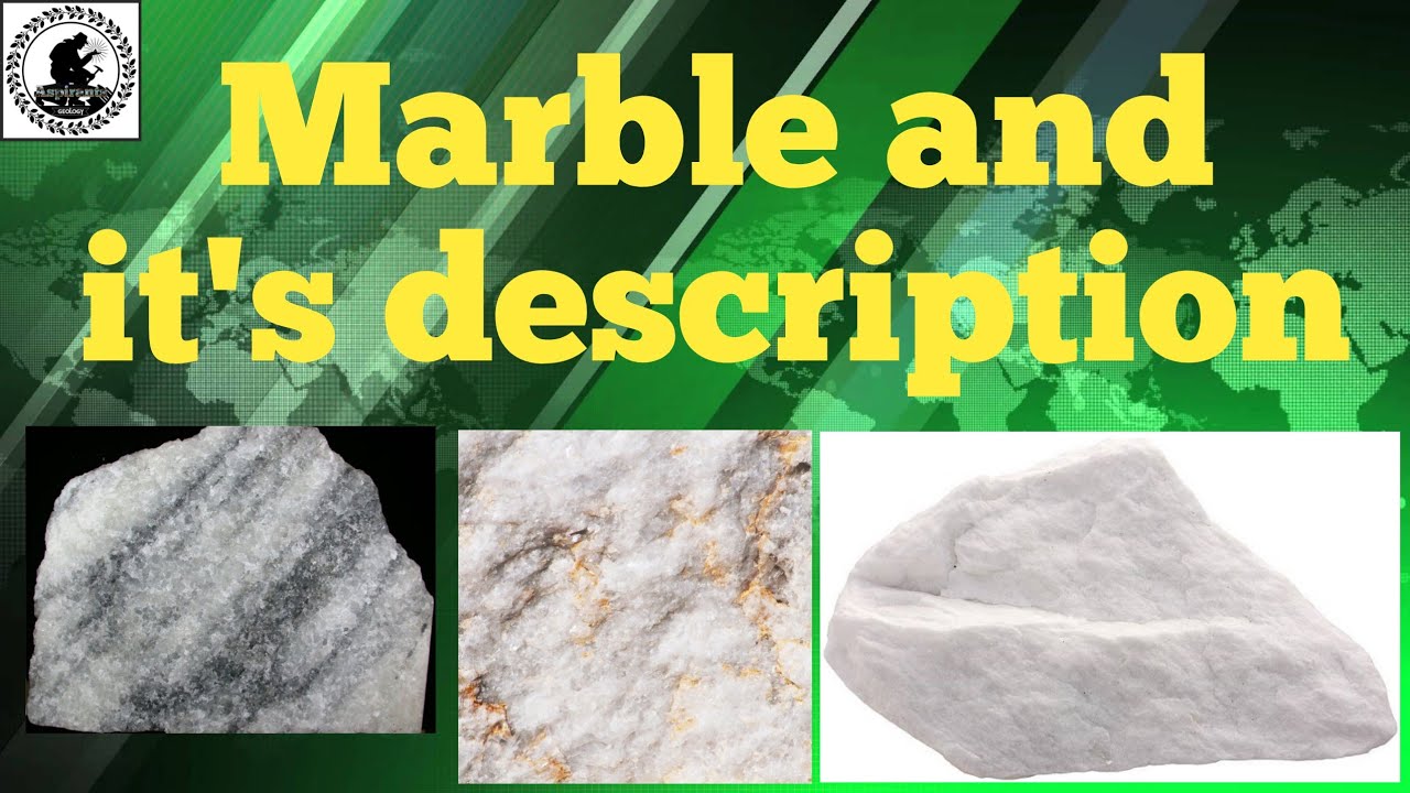 White Marble Metamorphic Rock