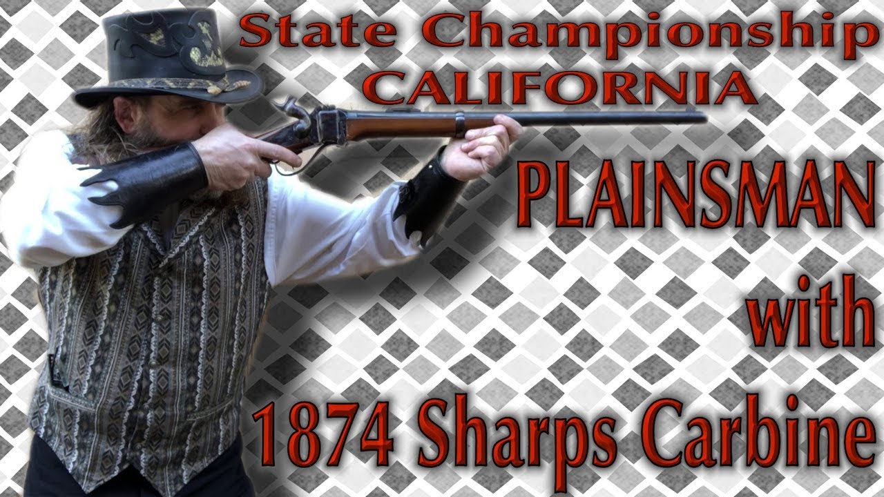 Shooting a SHARPS Carbine at the California State PLAINSMAN Side Match ...