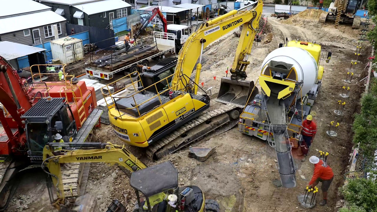 Construction time lapse June update 4k - YouTube