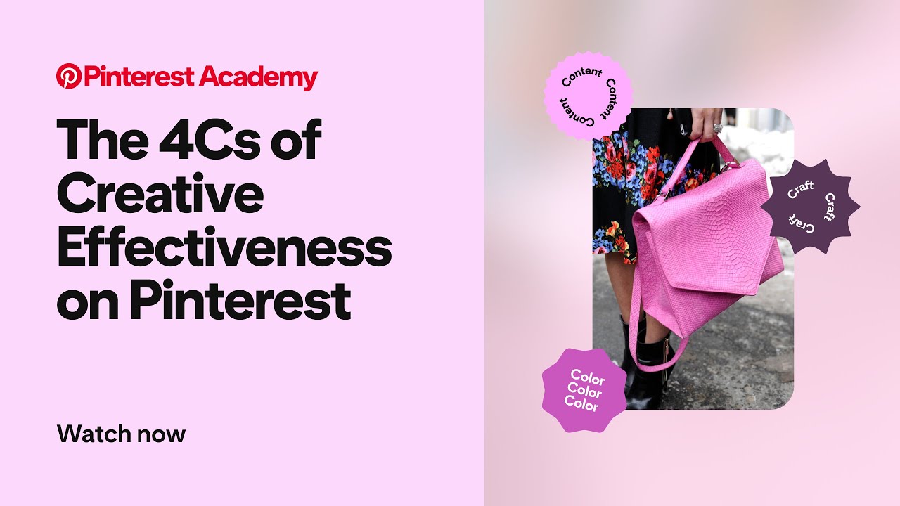 4Cs of Creative Effectiveness on Pinterest - YouTube