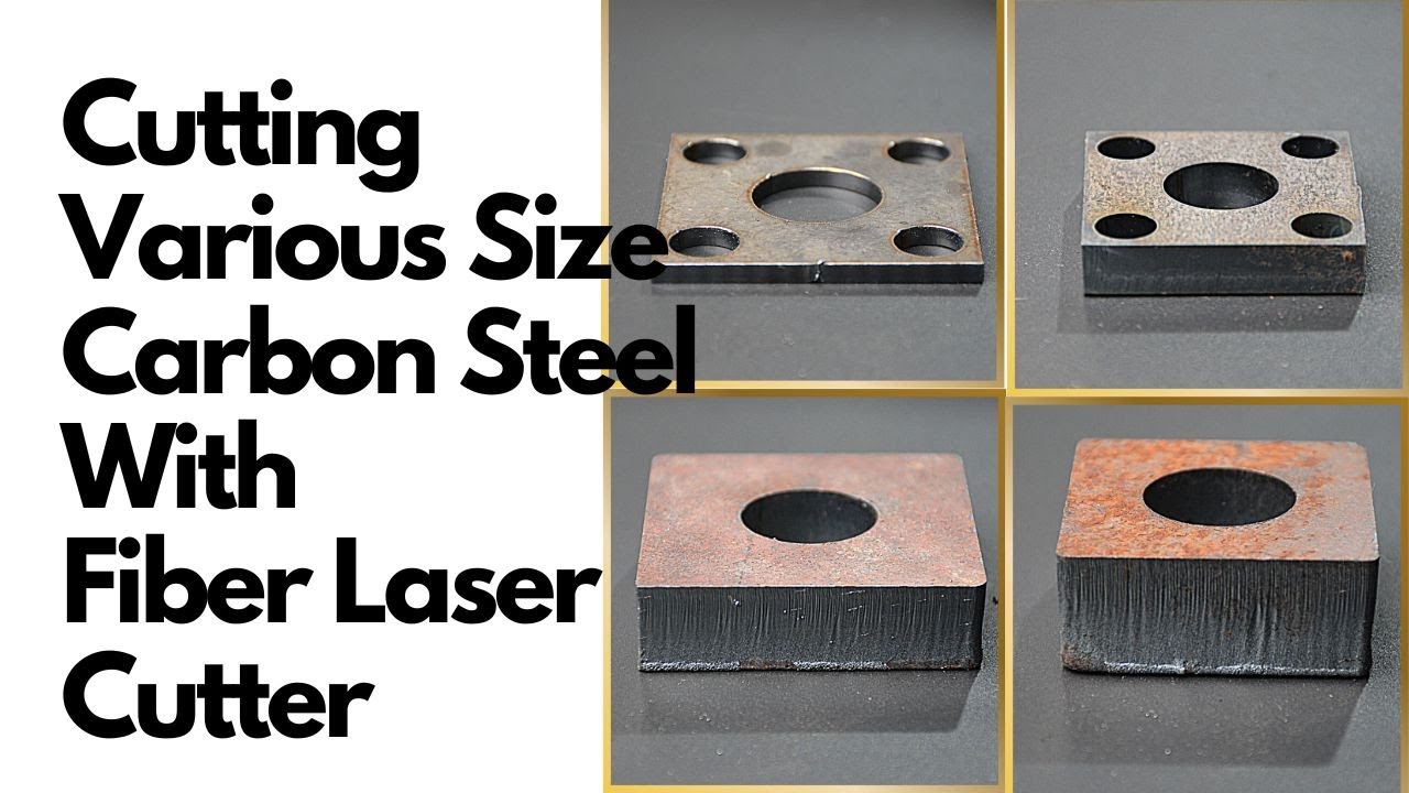 Fiber Laser Cutting Machine Cut Different Thickness Carbon Steel | 4KW ...