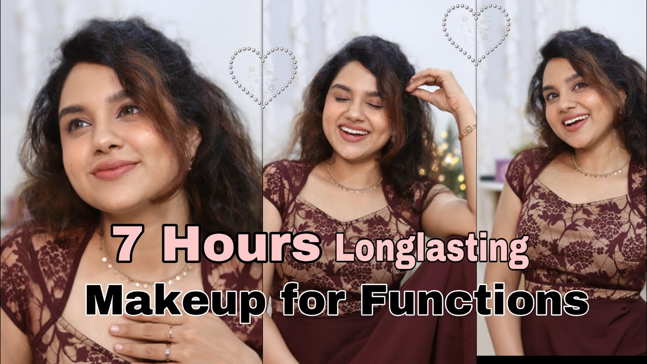 Engagement Guest Look 💜 Get Ready with Me ~ Longlasting Makeup Tricks 😱 / PurPle KohL Megha ...