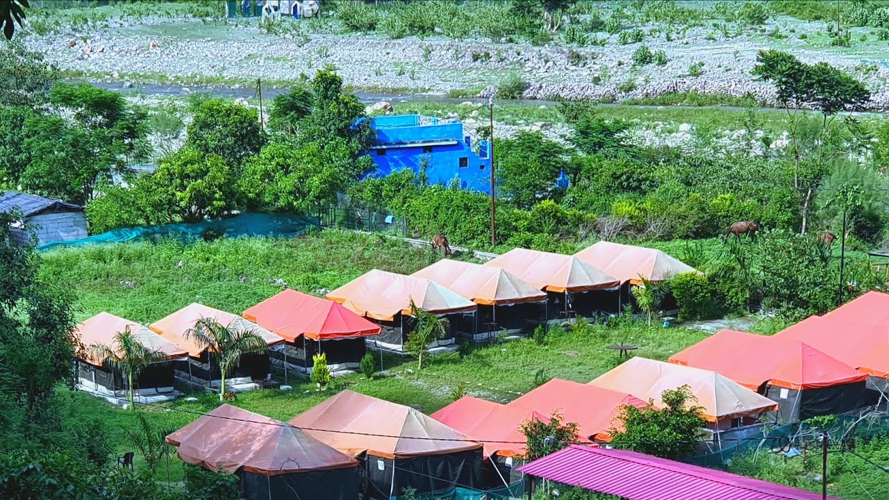 Adventure River side Resort In Rishikesh - Adventuria Palm Valley ...