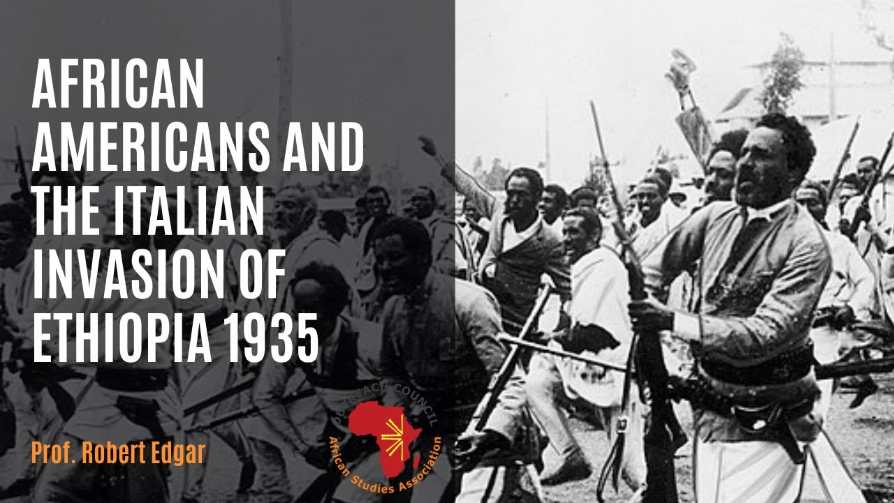 African Americans and the Italian Invasion of Ethiopia 1935 - YouTube