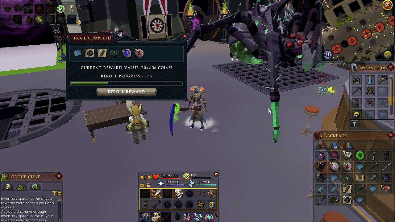 Clue Opening #3 - Runescape 3 Treasure Trails - YouTube