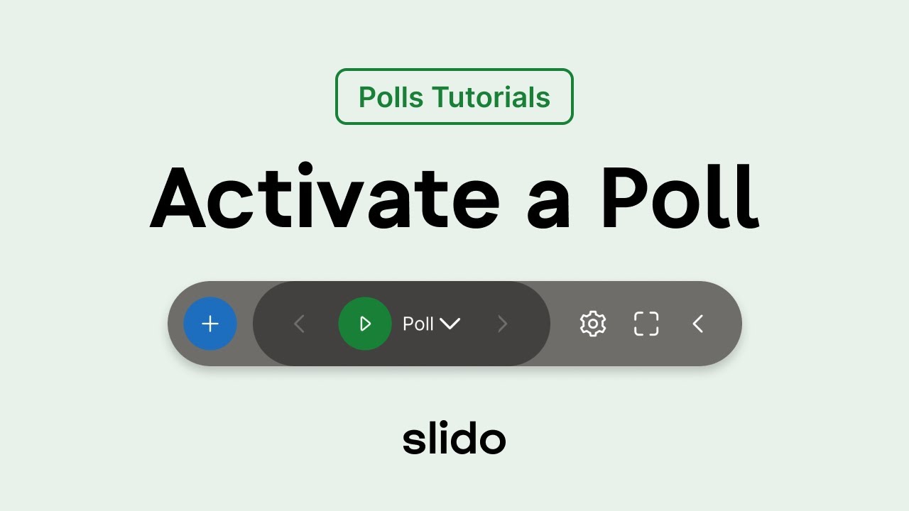 Launch a Poll ⎸ Polls Tutorial - YouTube