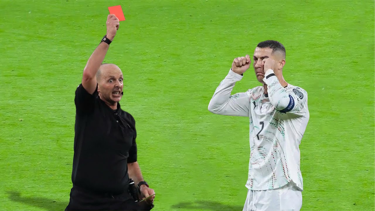 Legendary Red Cards in Football #2 - YouTube