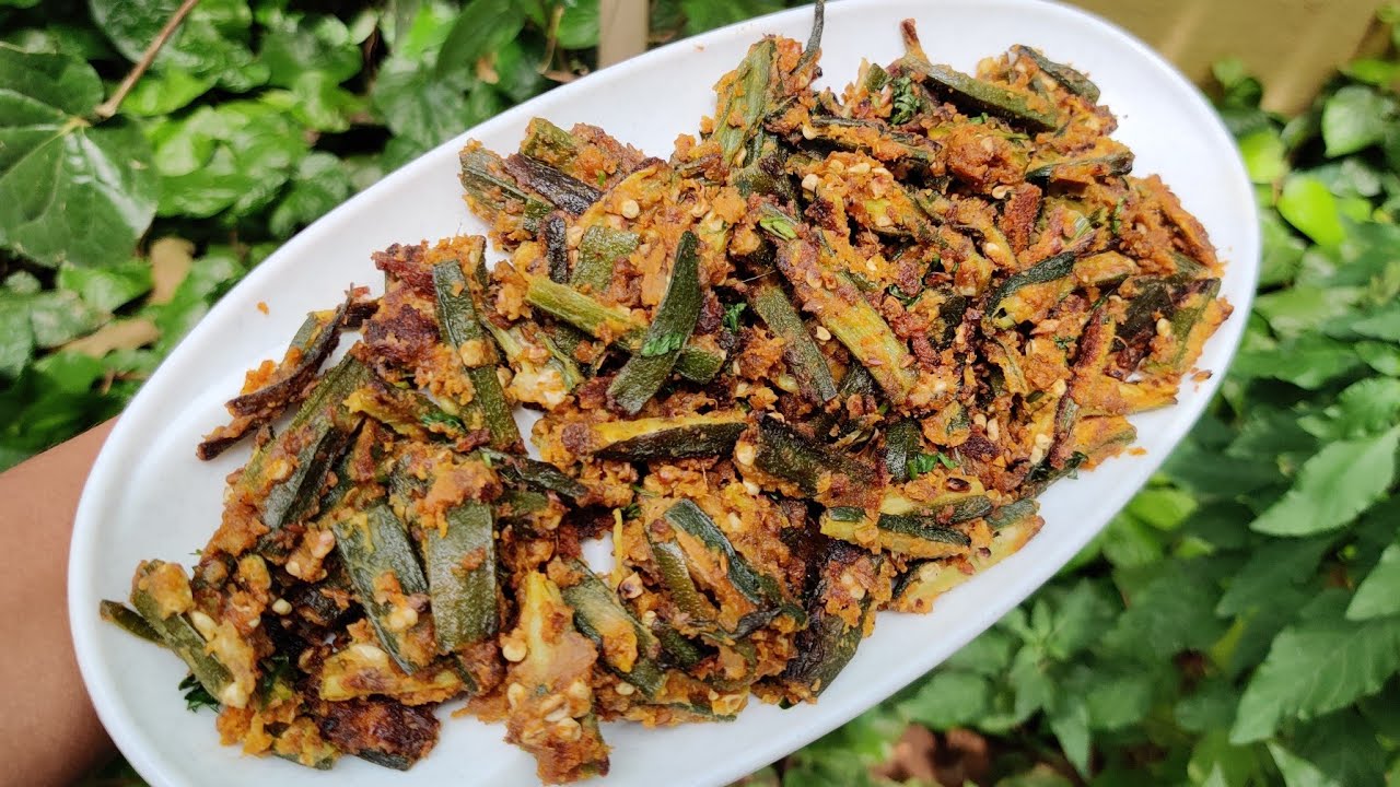 Bindi dry curry | Bindi masala dry |Besan wali bindi - YouTube