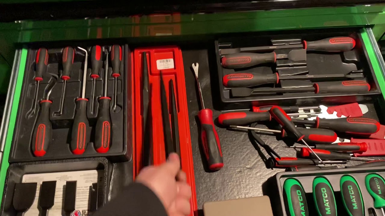 Matco 6s toolbox tour - YouTube
