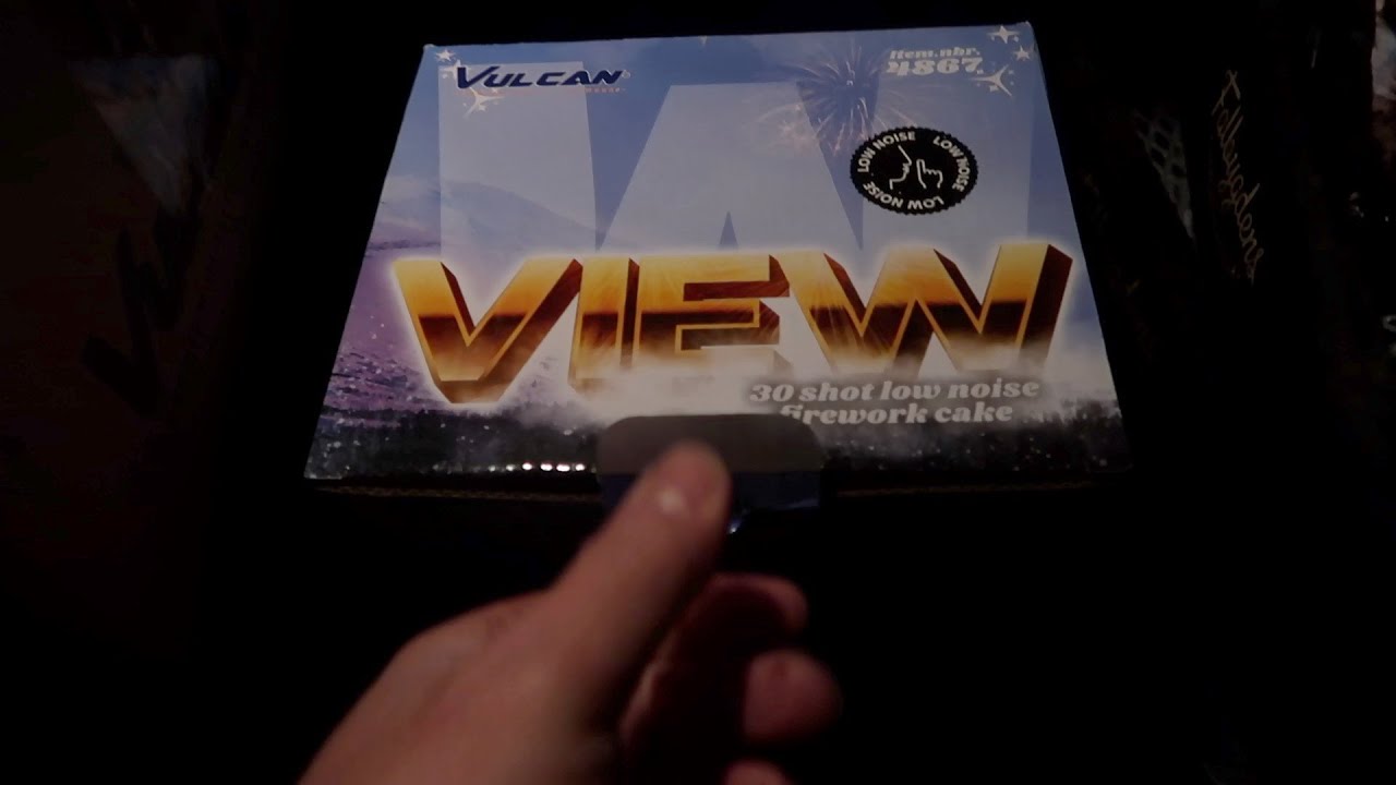 Fyrverkeri tårta "View" från Linders - YouTube
