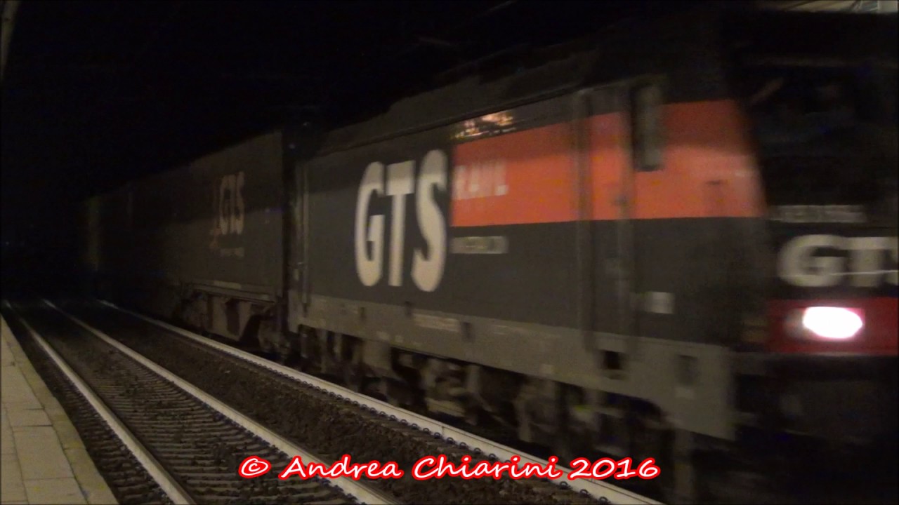 [Slow Motion] Crazy Machinist On Board - Gts Train At Anzola Emilia ...