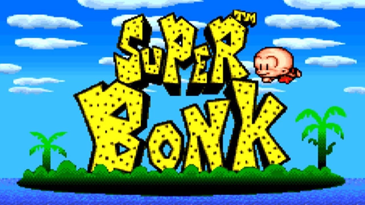 Super Bonk SNES - YouTube