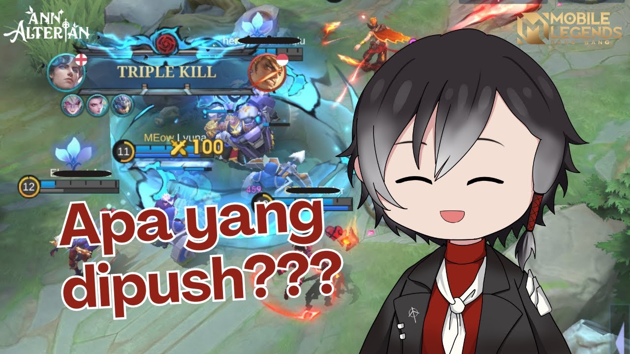 || Push Rank || Main Game Mobile Legends- Ann Alterian #shorts - YouTube