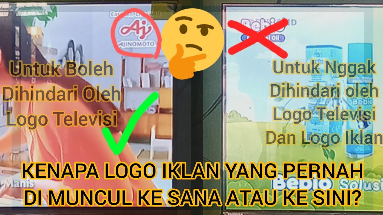 KENAPA LOGO IKLAN YANG PERNAH DI MUNCUL KE SANA ATAU KE SINI? - YouTube