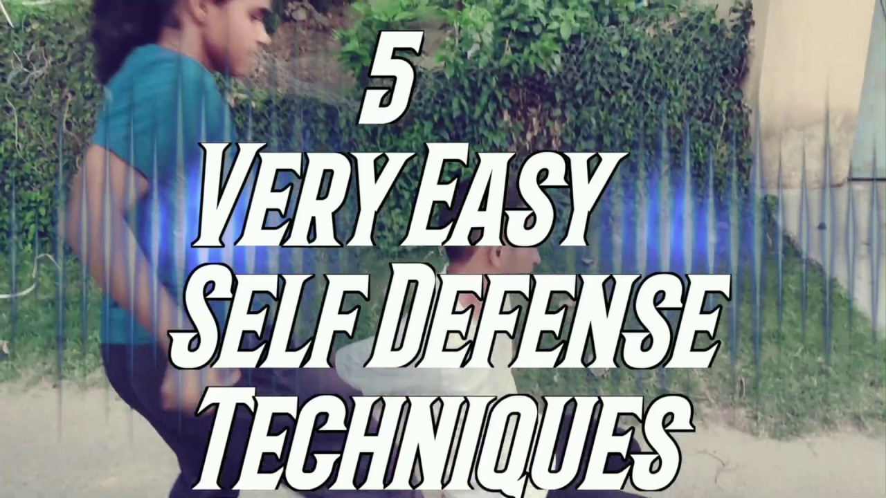 5 EASY SELF DEFENSE TECHNIQUES FOR WOMENS & GIRLS - YouTube