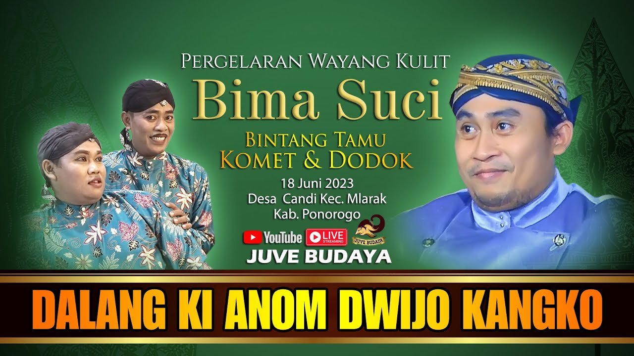 LIVE STREAMING PERGELARAN WAYANG KULIT KI ANOM DWIJO KANGKO - BERSIH ...