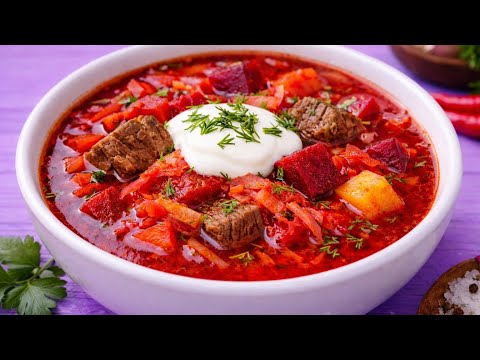 Kıpkırmızı Ukrayna Borşu Hazırlamanın 6 Sırrı#enlezzetliborş #əndadlıborş #borş #tarif #borşçorbası