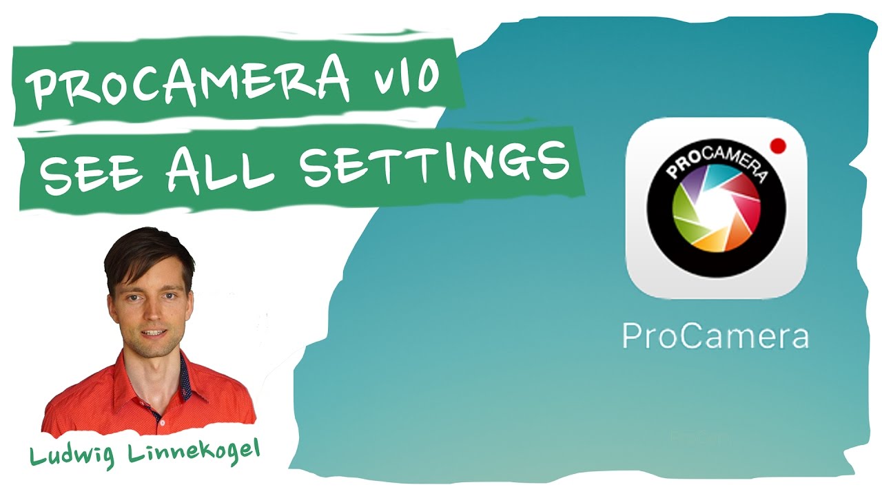 ProCamera iPhone Video App full review of all film functions - YouTube