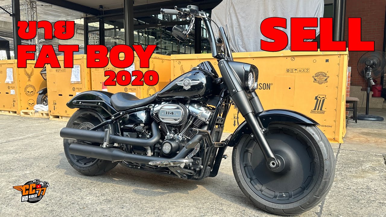 ปิดการขาย Harley Davidson Fat Boy 2020 มือสอง ของแต่งเต็มได้ไป คุ้มๆเลย ...
