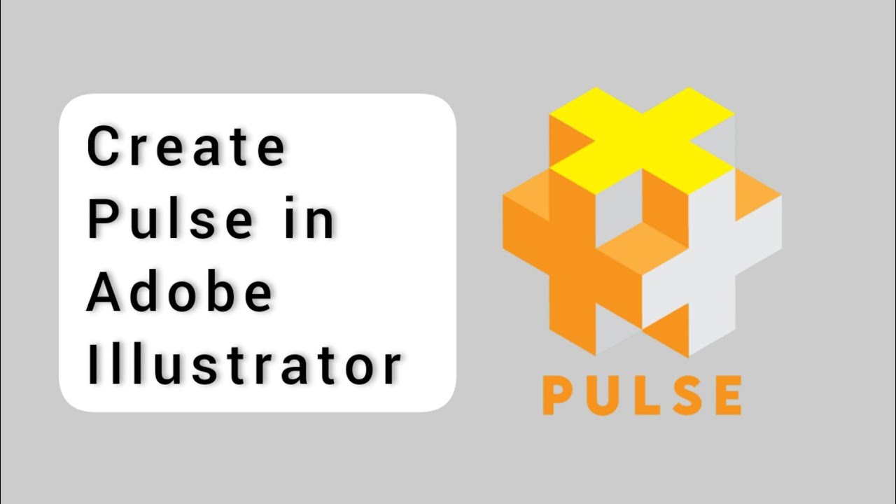 how to create pulse in Adobe illustrator || Modern logo design ideas & Tricks||graphics ...