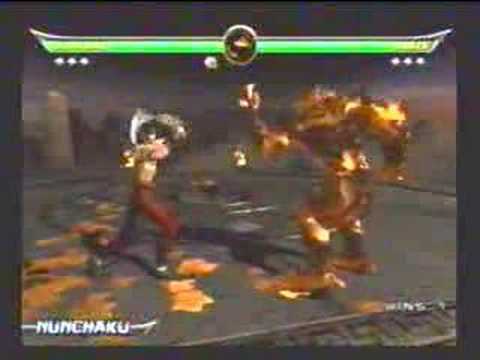 MKA Liu Kang Gameplay vs Blaze - YouTube