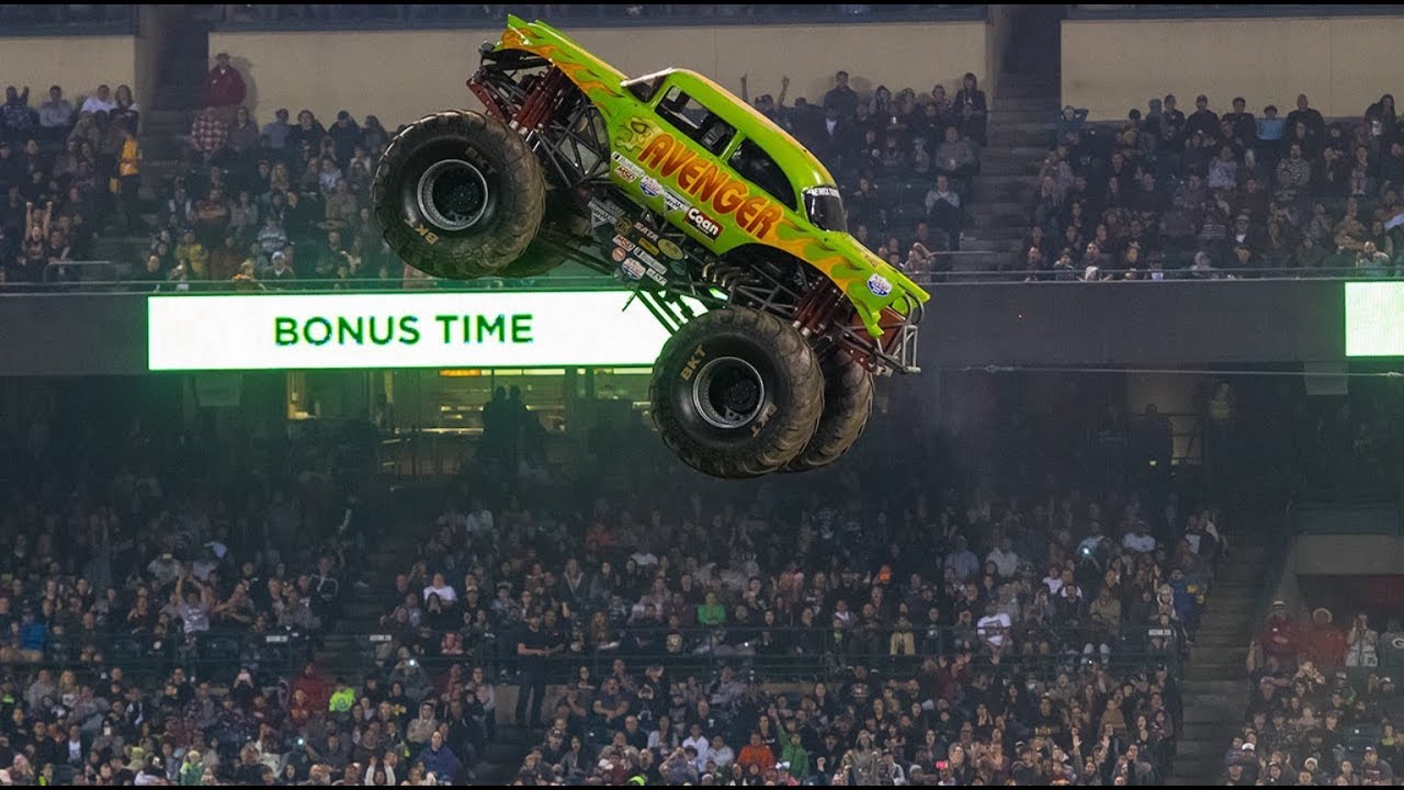 Top 5 Monster Jam BIGGEST Air!! - YouTube