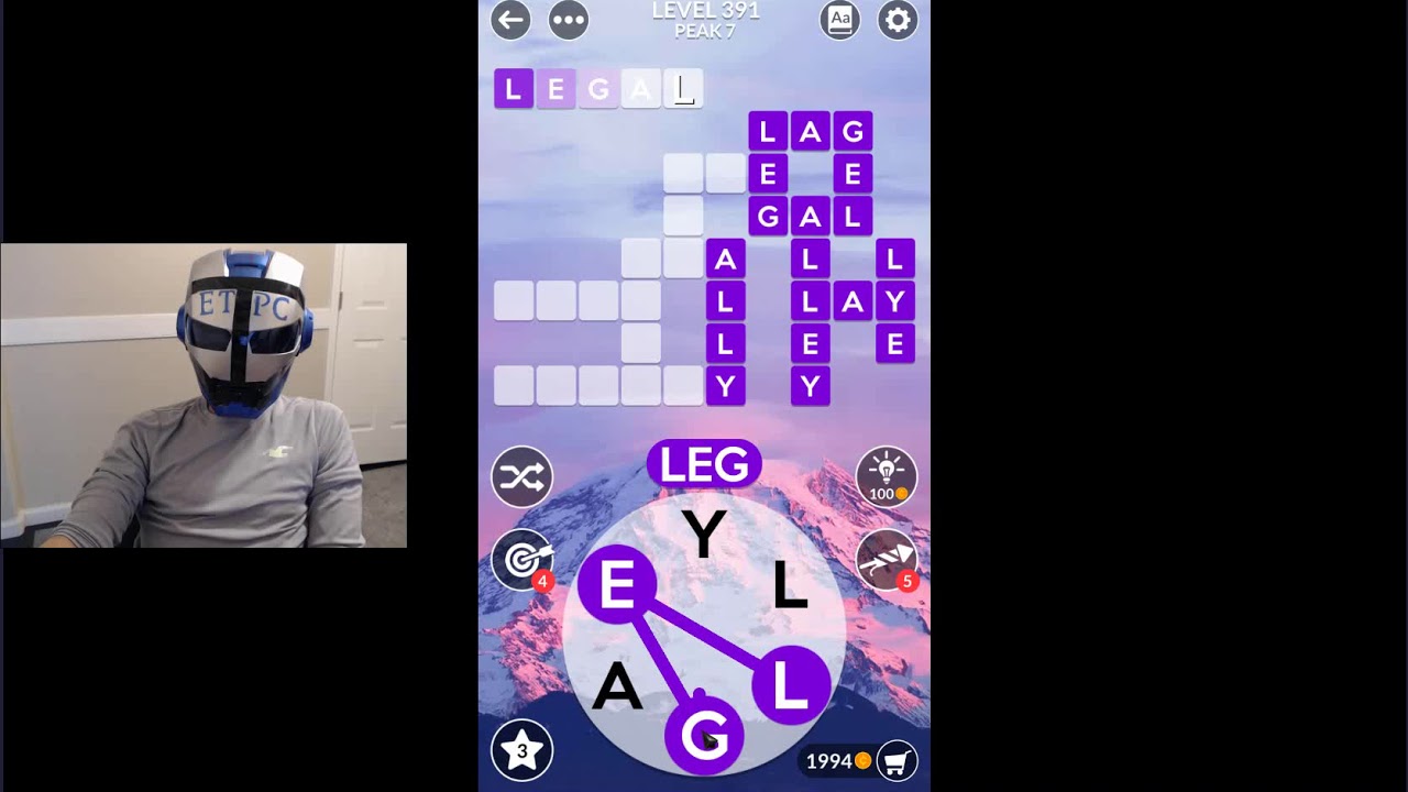 WORDSCAPES LEVEL 391 masaya ang mga salita - YouTube