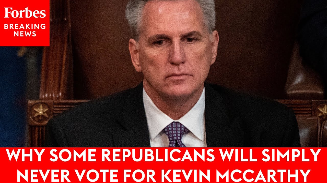 Why Some Republicans Will Simply Never Vote For Kevin McCarthy - YouTube