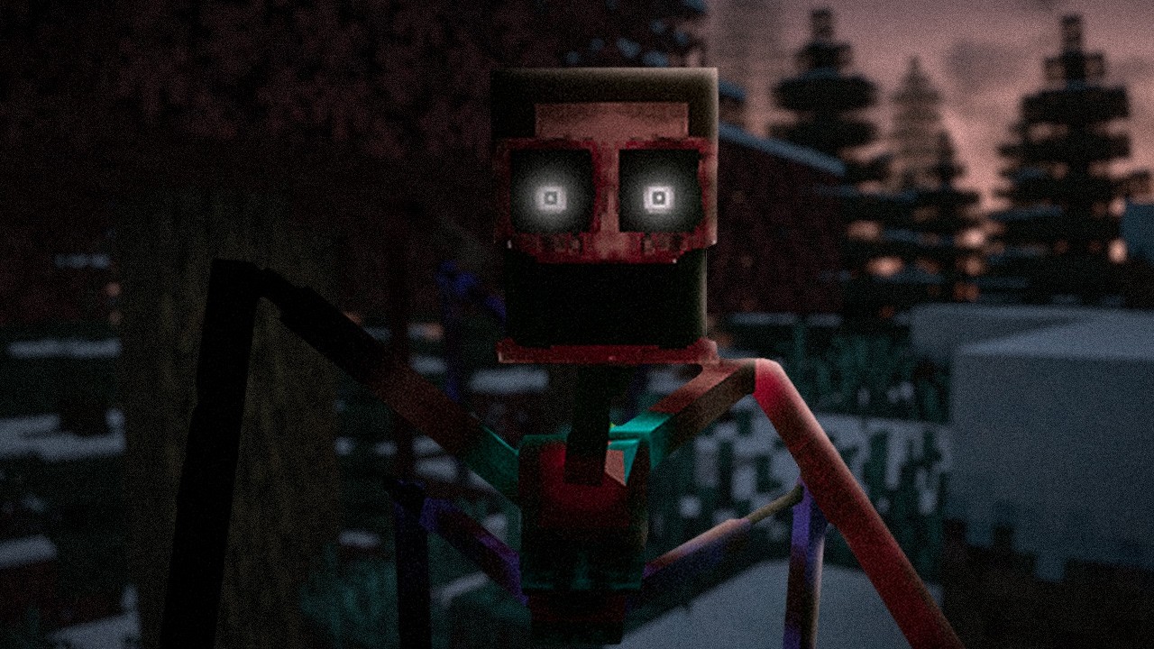 O ANALOG HORROR do Minecraft... The Mimicer - YouTube