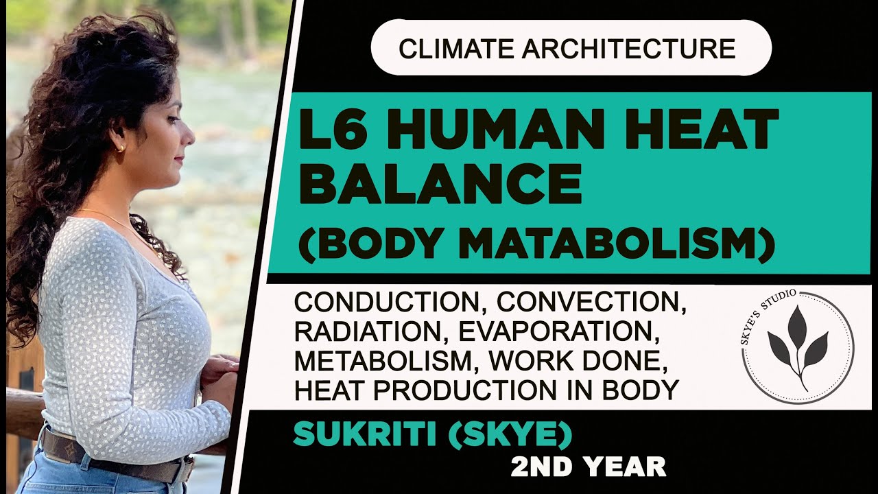 L6 Human Heat Balance/ Metabolism/ Conduction/ Convection/ Radiation ...