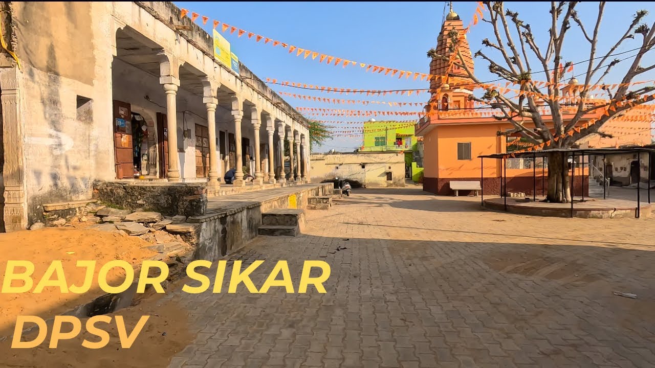 Bajor sikar city se 10km dur ek village cycle visit. - YouTube