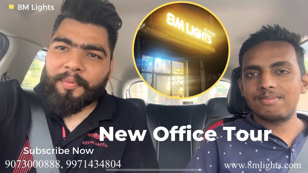 New Display Office / Experience Center || Led Lights Manufacturer || 8M ...