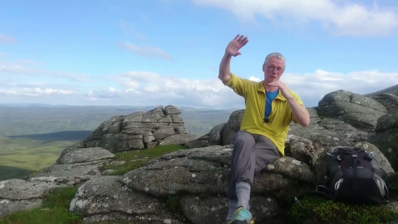 Formation of granite tors, Meikle Pap - YouTube