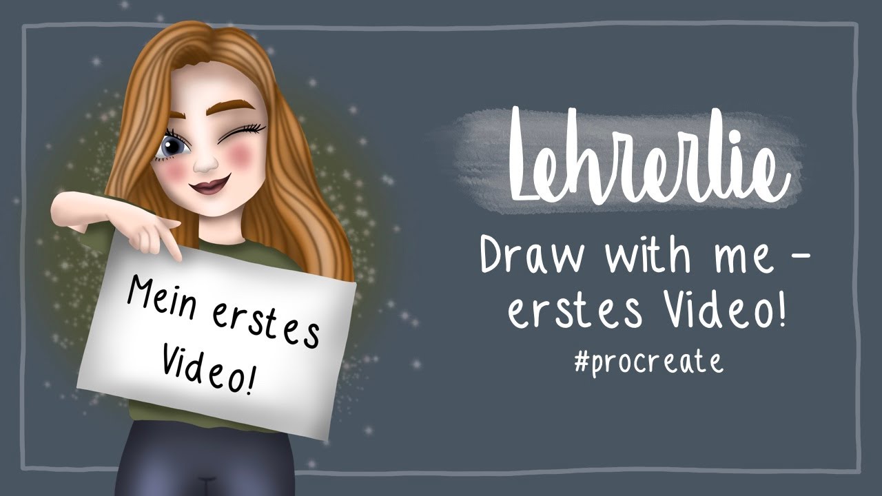 Draw with me: Minime-Figur // Lehrerlie - YouTube
