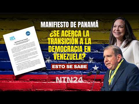 Manifiesto de Panamá: ¿se acerca la transición democrática en Venezuela con María Corina y Edmundo?