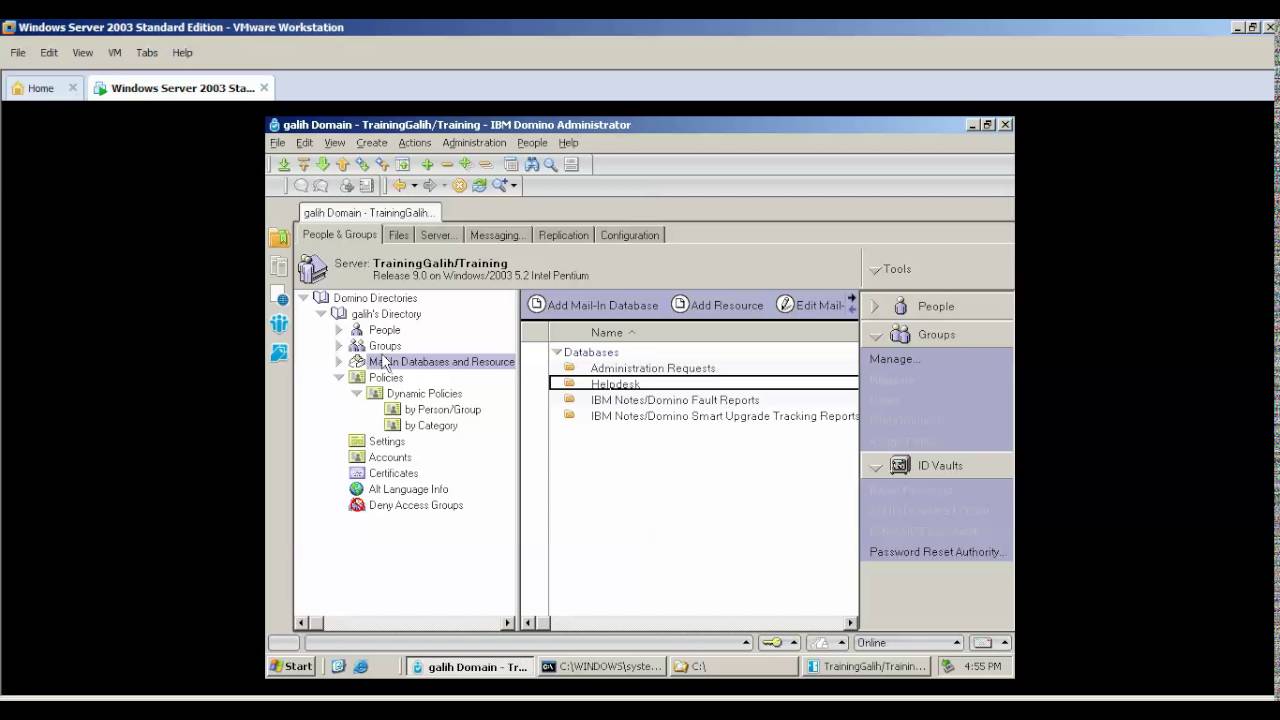 IBM Domino Server administration basic create user IBM Domino ...
