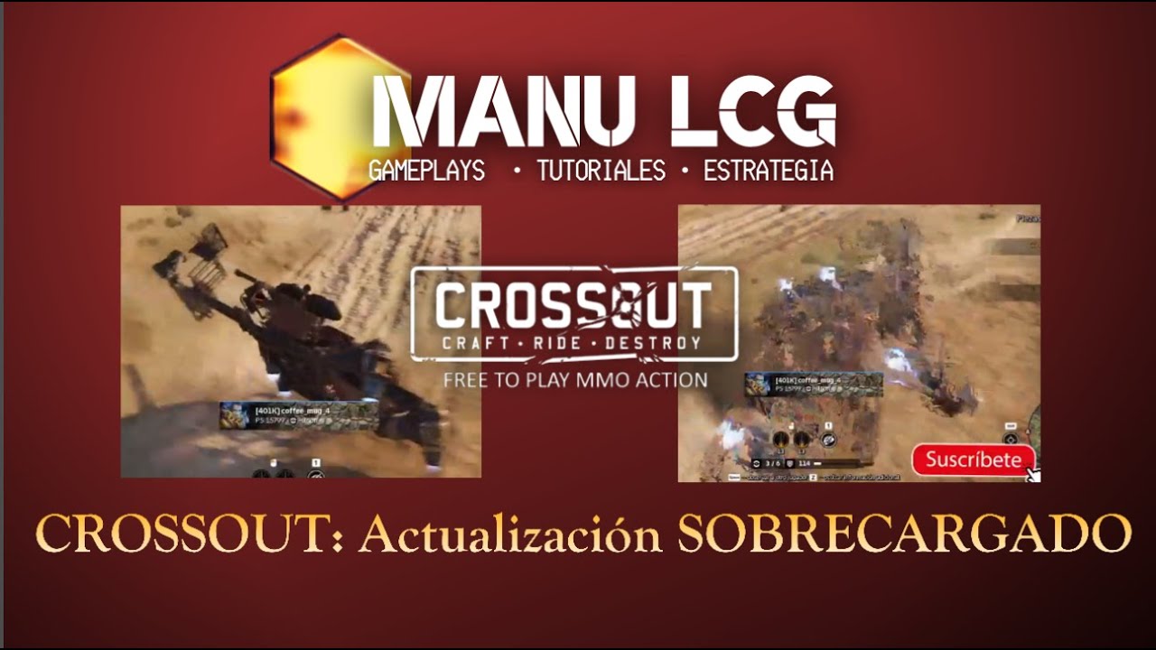Actualización SOBRECARGADO Update 0.14.0 CROSSOUT | Tutorial Español English Pусский - YouTube