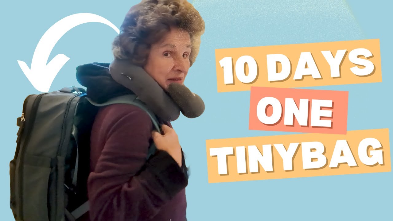 How to Pack for 10 Days with No Carry-On, No Checked Bag! - YouTube