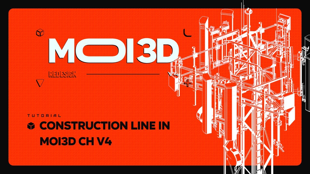 Construction Line in MOI3D CH v4 / Направляющие в MOI3D CH v4 - YouTube