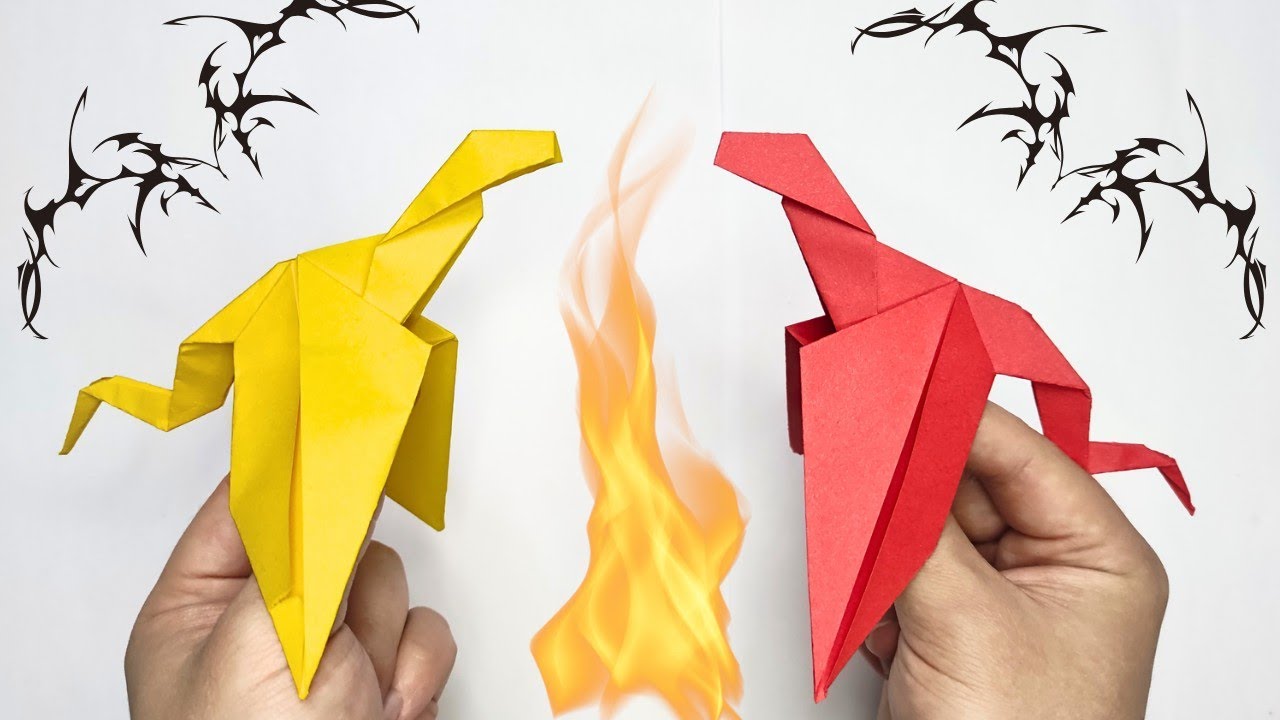 Origami HAND DRAGON 🐉 | How to make a paper dragons | SYMBOL 2024 - YouTube