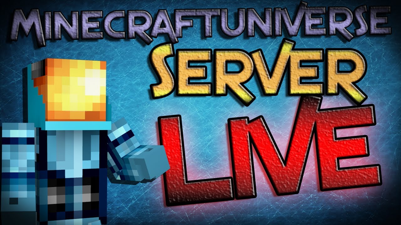 MinecraftUniverse Server Livestream 2 w/ Austin and Fans! - YouTube