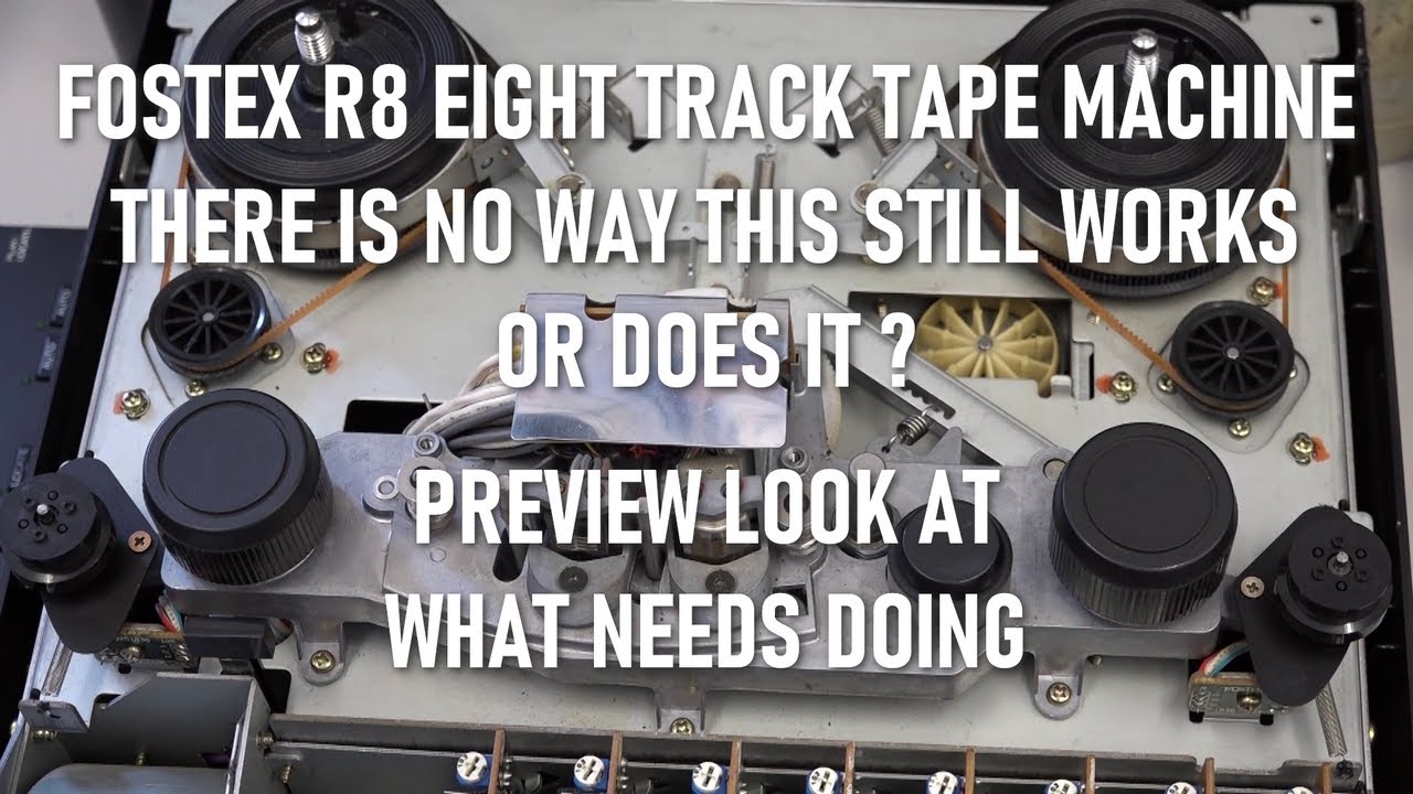 FOSTEX R8. SUPER 8 TRACK RESCUE - YouTube