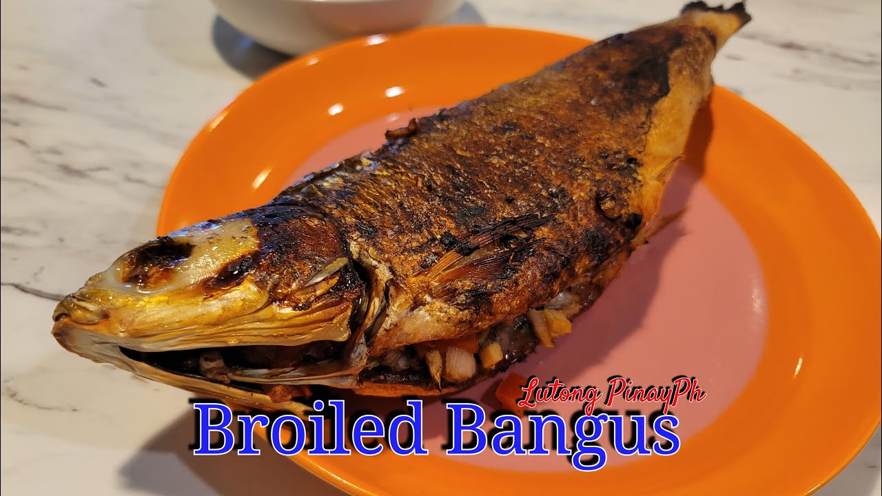 Baked Bangus | Broiled Bangus | inihaw na bangus using the oven - YouTube