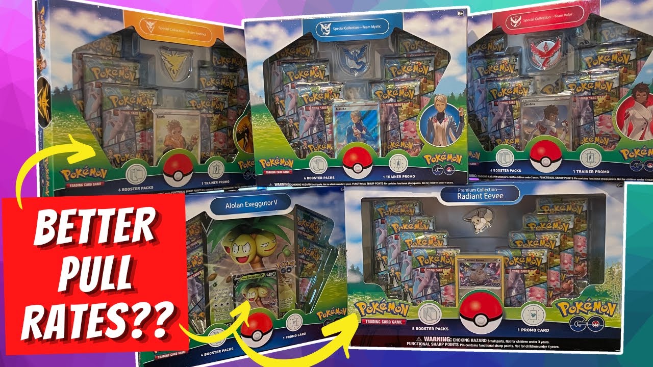 These Pokemon GO TCG Products have better pull rates than Elite Trainer ...