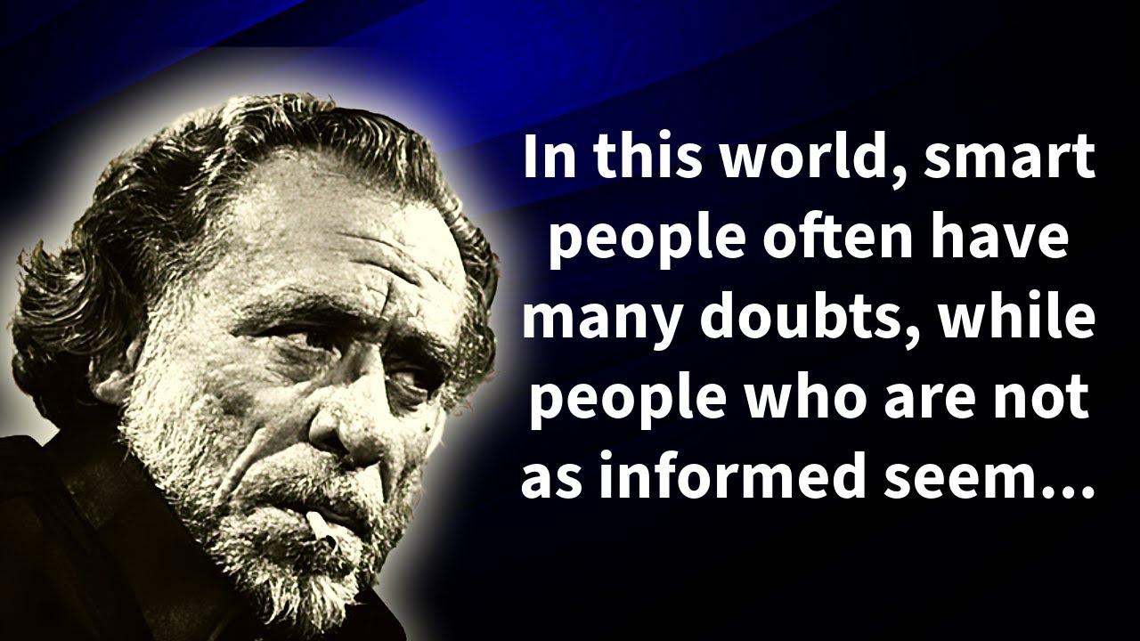 Charles Bukowski's Life Lessons Men Learn Too Late - YouTube